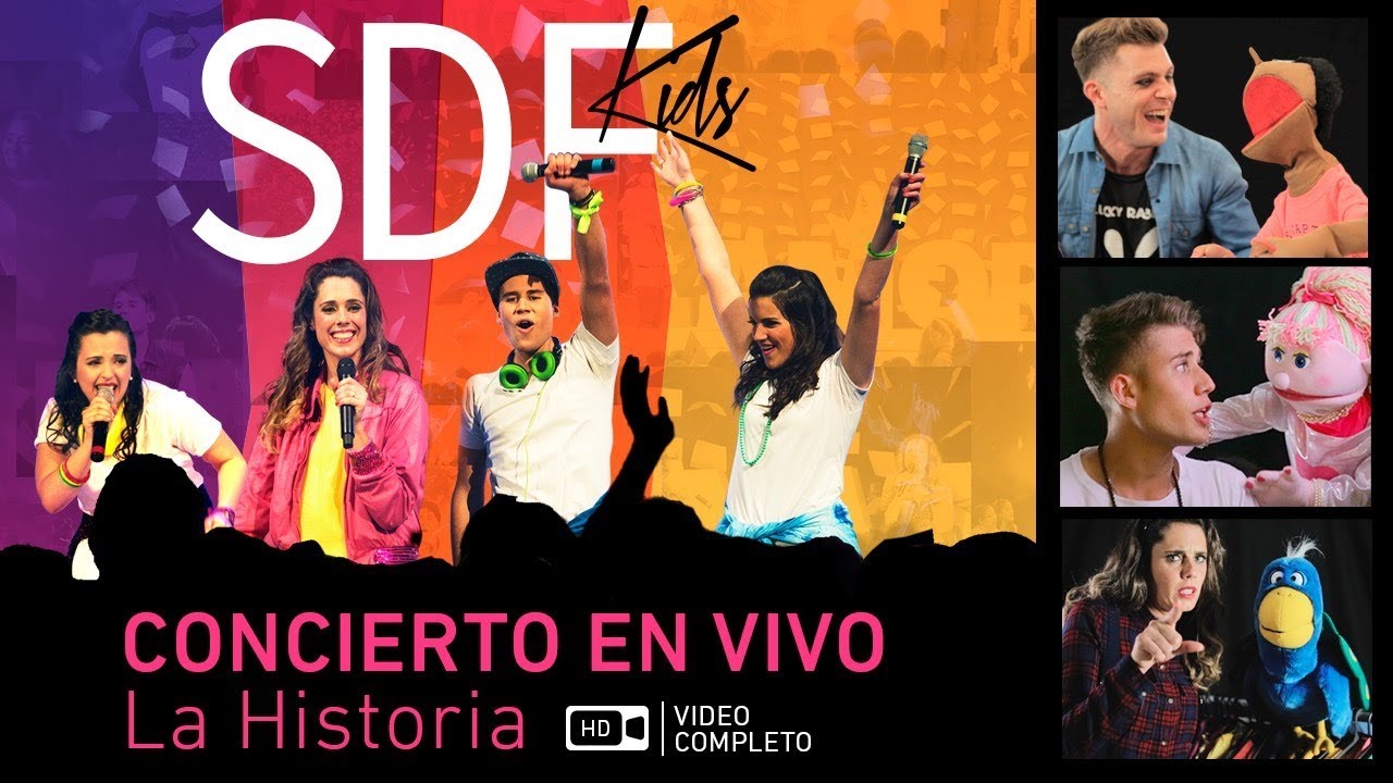 SDF Kids - Concierto Completo - La Historia - YouTube