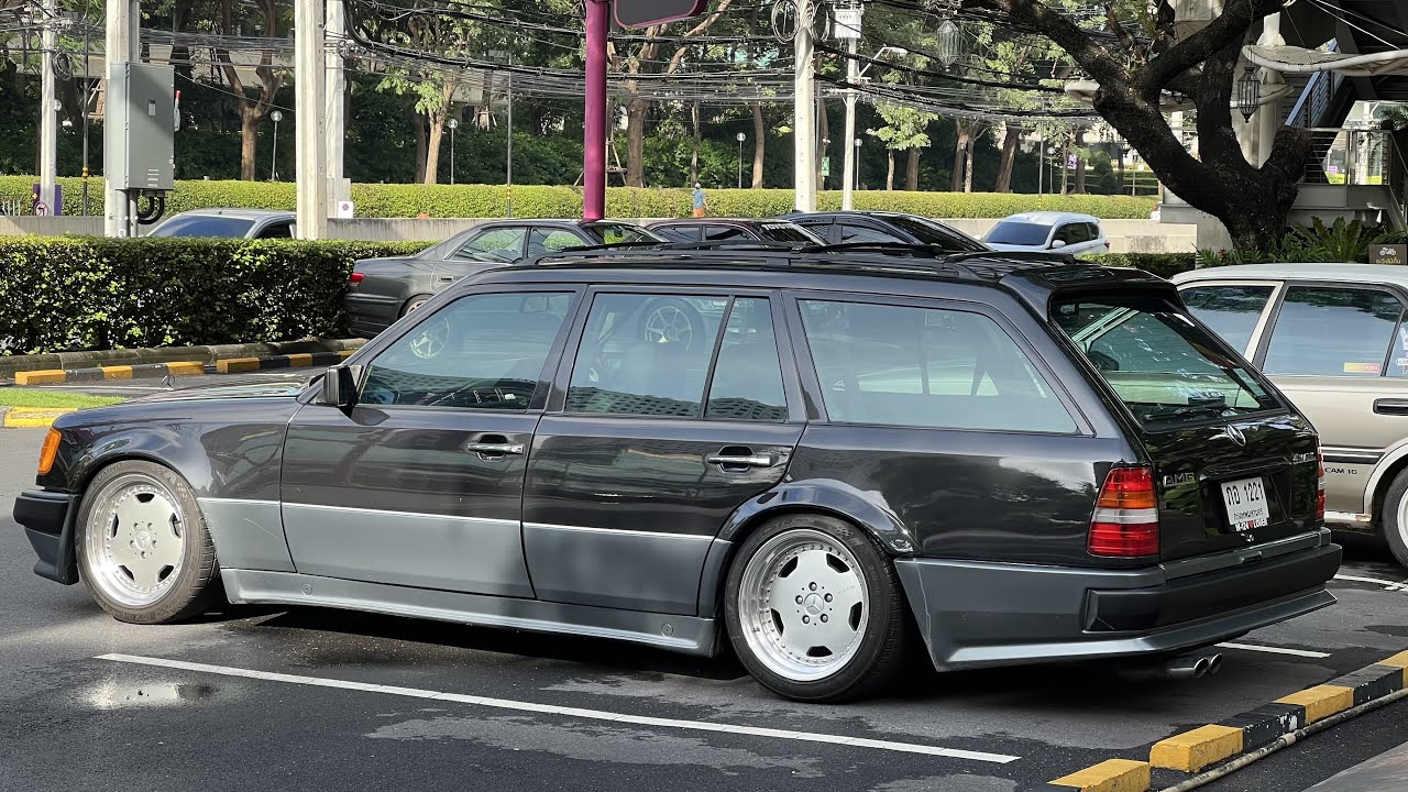 Benz W124 Vans ฟิตเม้นอย่างงี้ ภายในแบบนี้ ใจผมละลาย - YouTube