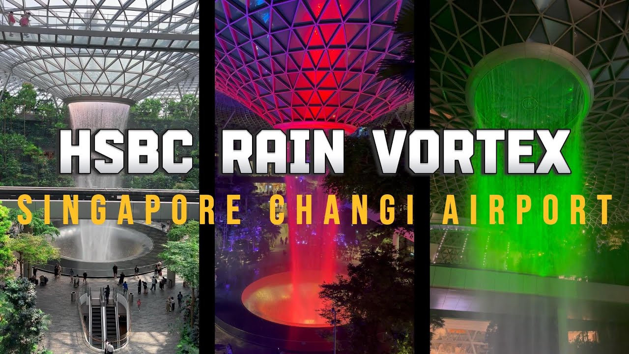 HSBC Rain Vortex | Jewel Changi Airport | Singapore - YouTube