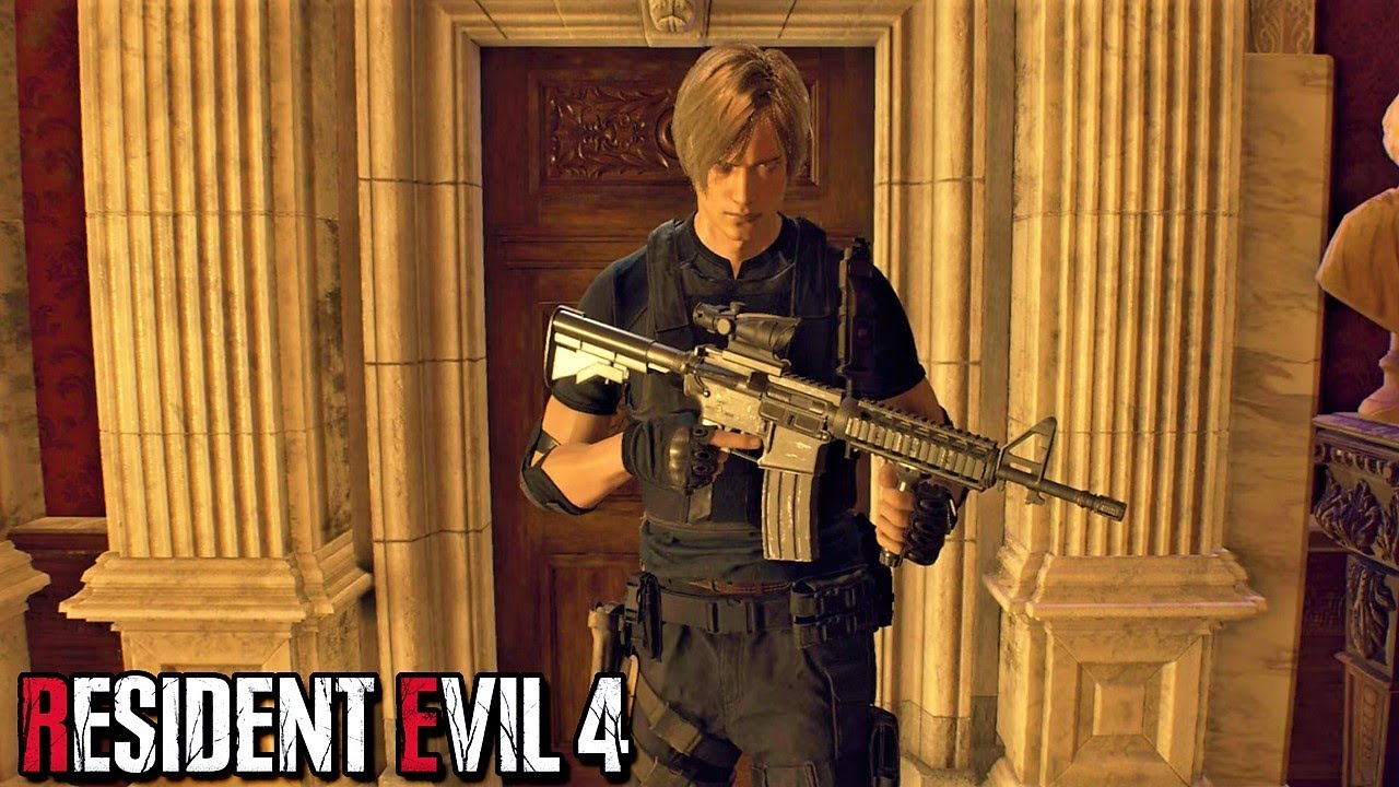 Ubicación del Rifle de Asalto CQBR en Resident Evil 4 Remake - YouTube