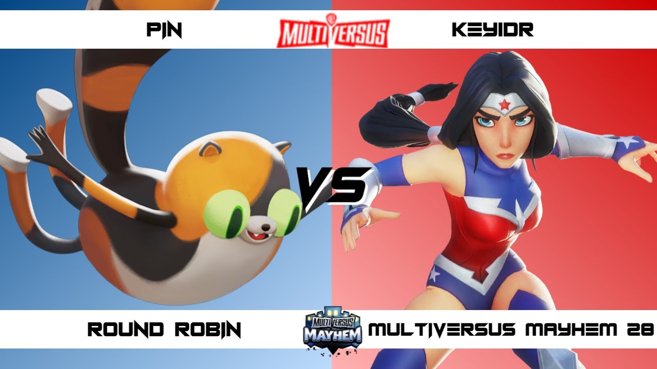 MultiVersus Mayhem 28 Pin (Cake) vs KEY1DR (Wonder Woman) - MultiVersus ...