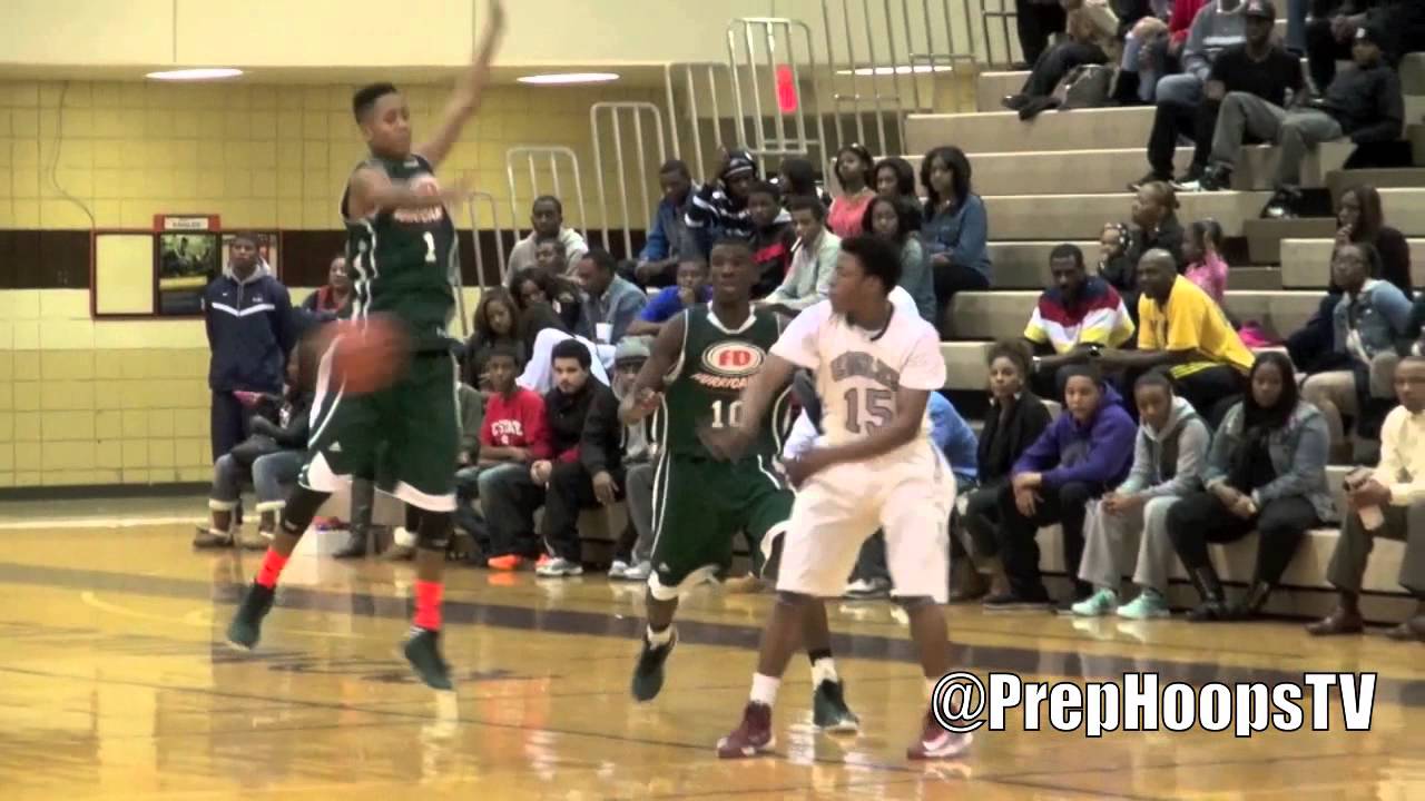 Rhode Island commit E.C. Matthews 2013 Romulus High School at the ...