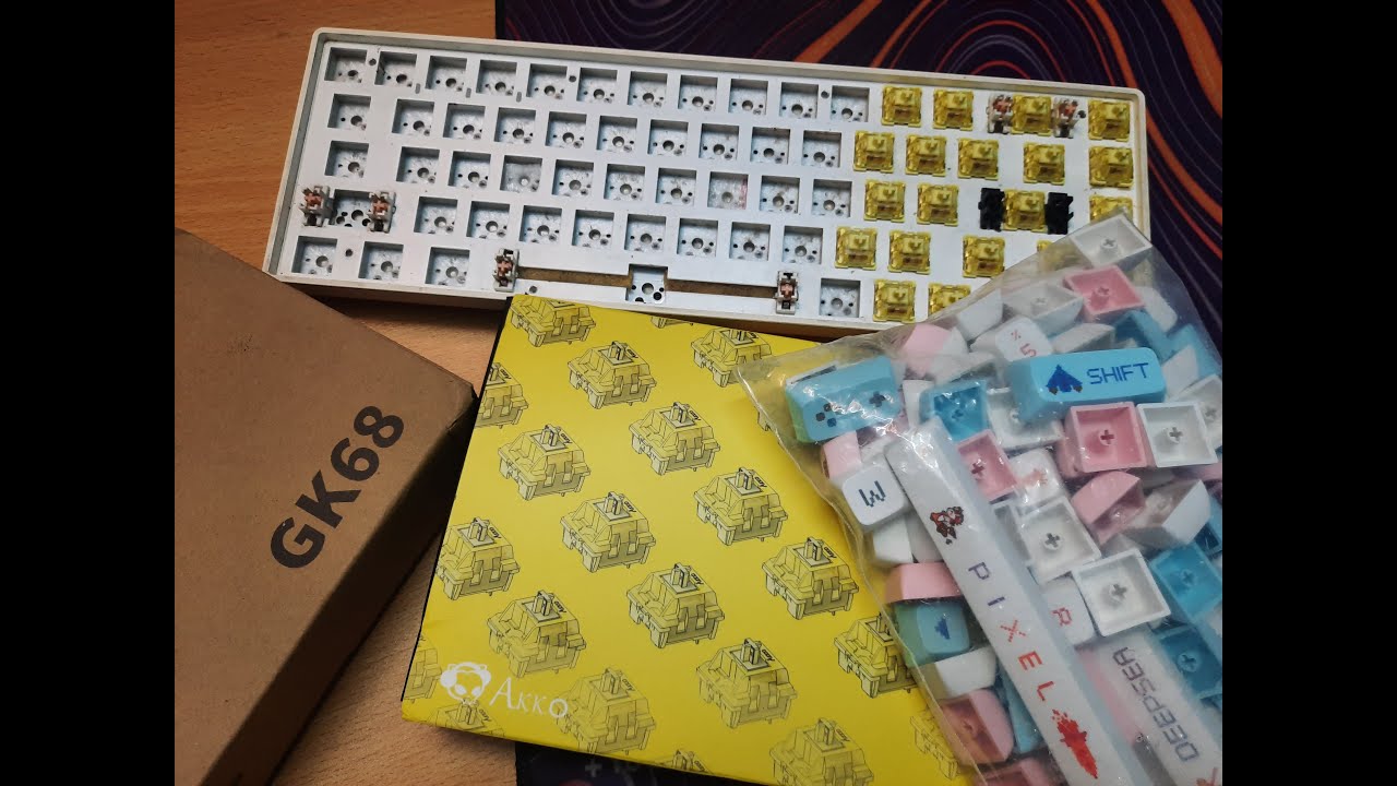 The Cheapest Custom Keyboard || Tester 68 - YouTube