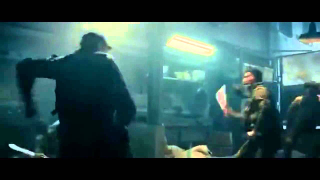 The Expendables 2 - Jet Li fight scene - YouTube