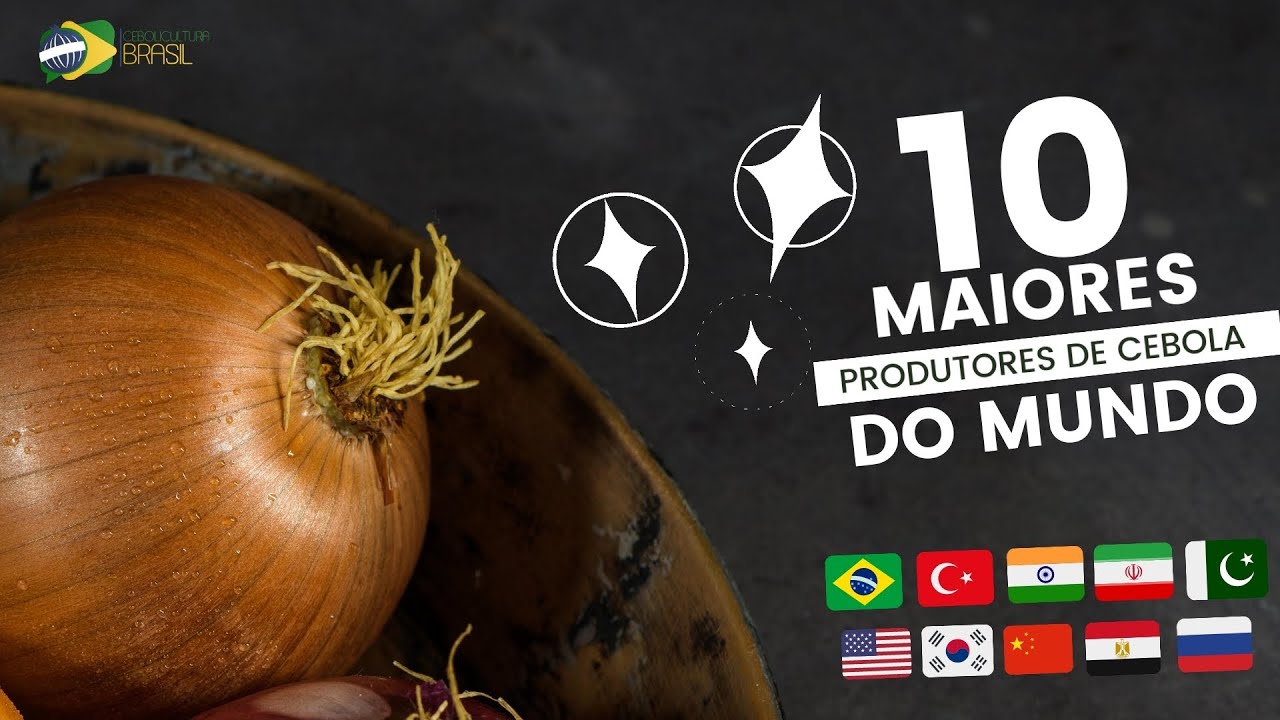 TOP10 Produtores de Cebola (mundo) - YouTube