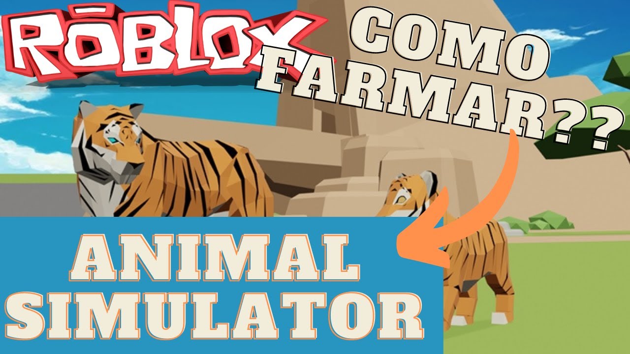 🐻 COMO FARMAR no ANIMAL SIMULATOR?!?! ROBLOX ANIMAL SIMULATOR! - YouTube