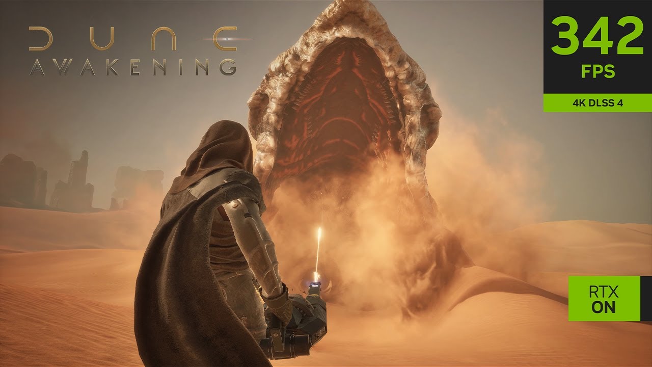 Dune: Awakening | Comparativa en 4K con NVIDIA DLSS 4 - Capturado en una GeForce RTX 5090 - YouTube