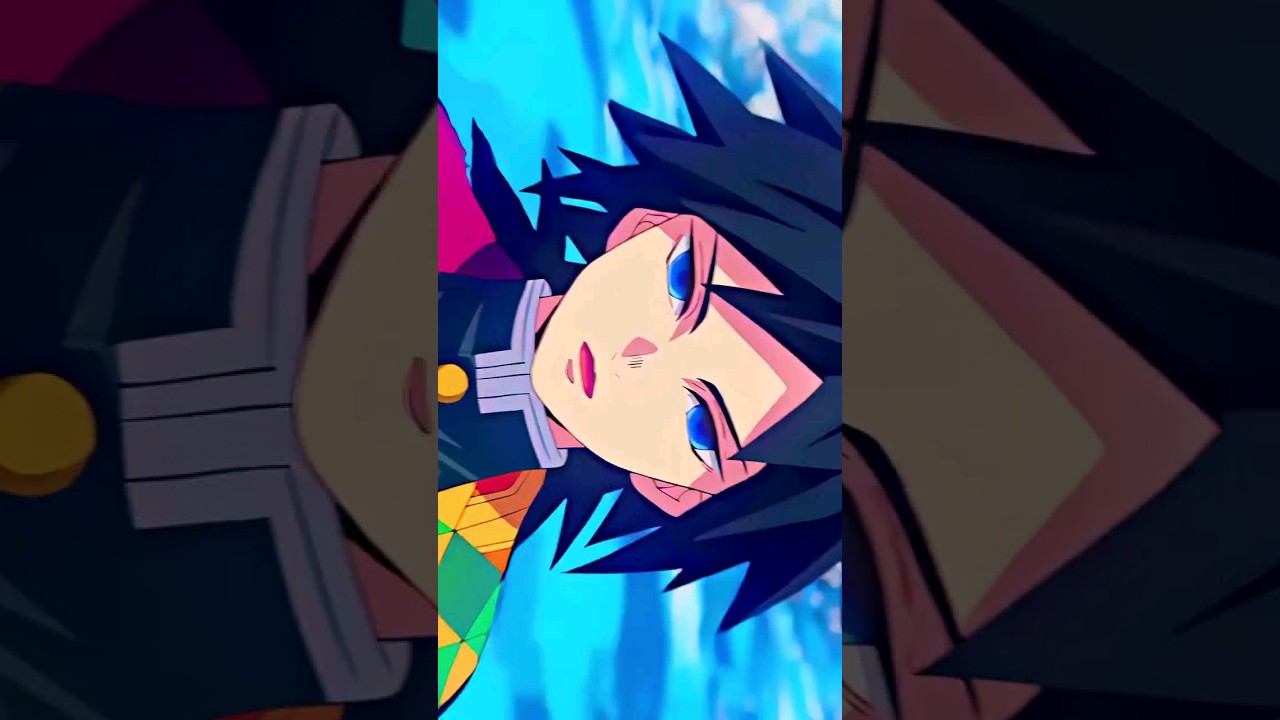 "Calm Waters Water Hashira Giyuu Tomioka 🌊💧⚔️" #anime #animeedit # ...
