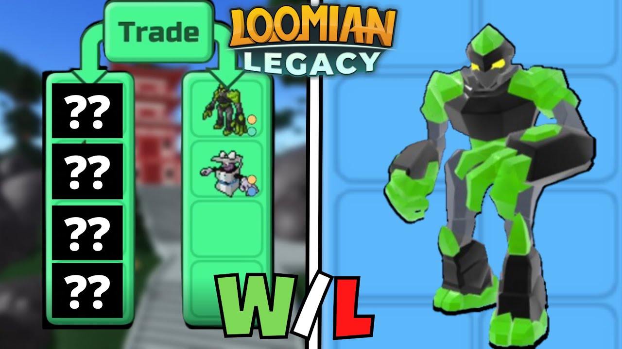 Trading For Gamma Christmas Mutagon (HUGE W) | Loomian Legacy - YouTube