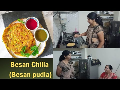 Besan Chilla (Besan pudla) - YouTube