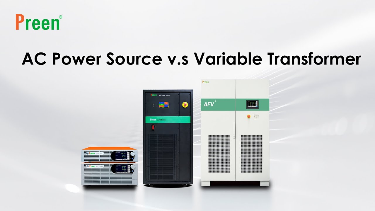 AC Power Source v.s Variable Transformer - YouTube