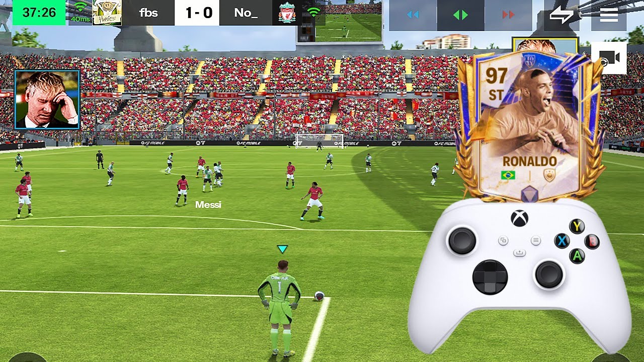 EA FC 24 Mobile with XBOX X Controller - FC Mobile 24 FIFA with Gamepad ...