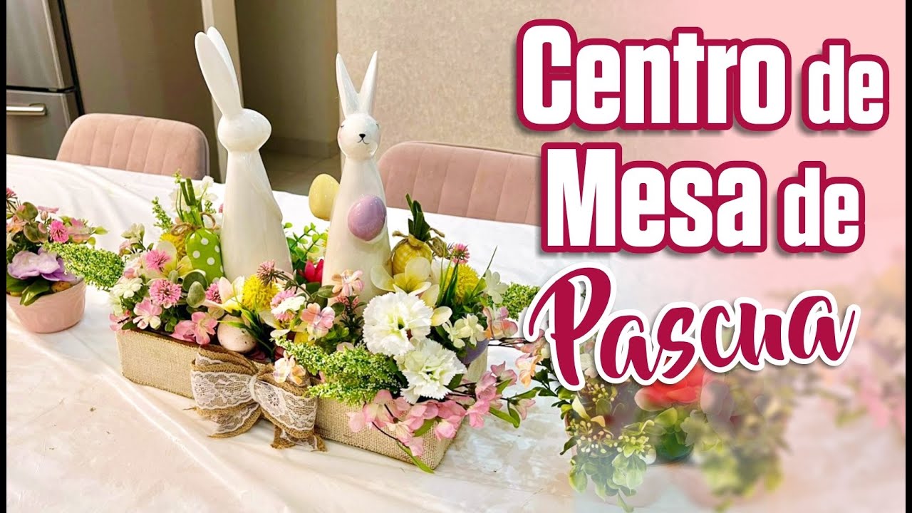 Elegantes Centros De Mesa De Pascua