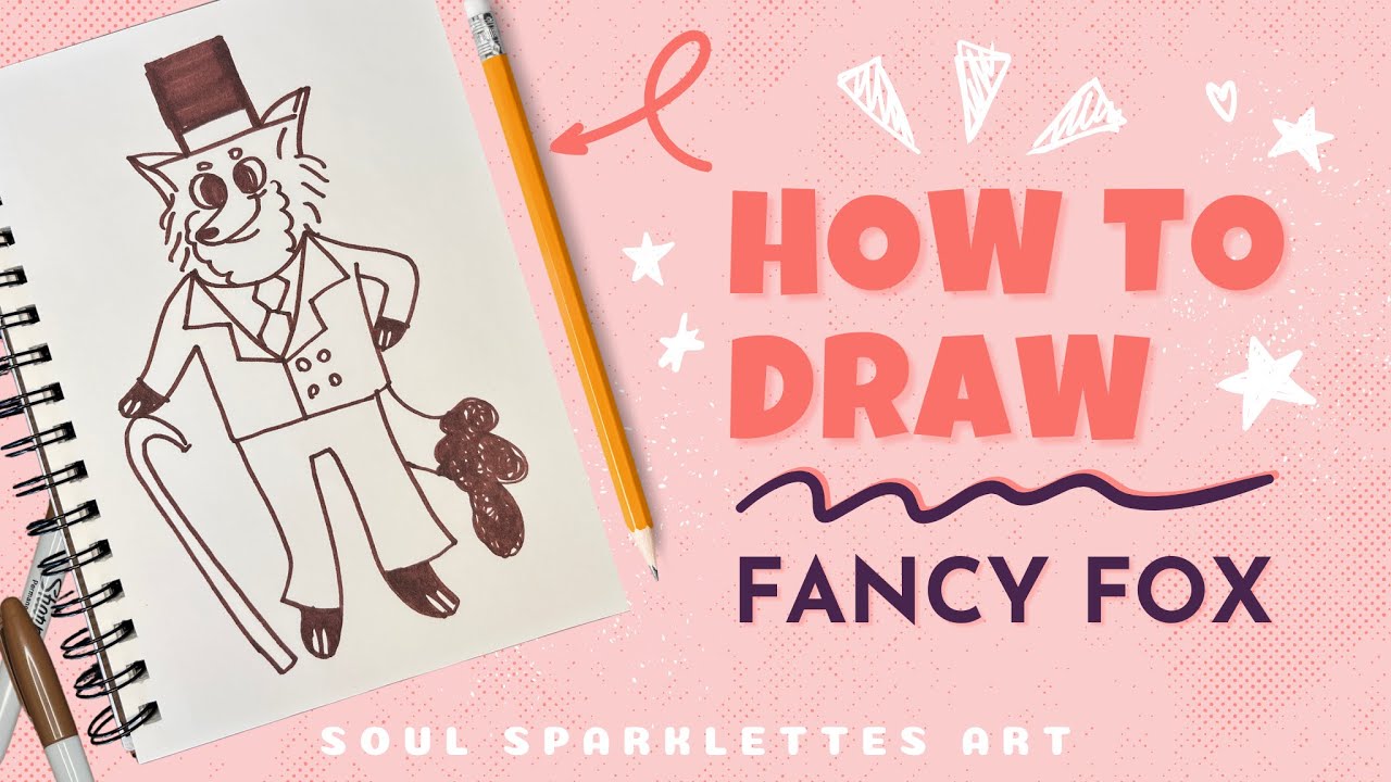 Easy Sketchbook Practice | How to Draw | Fancy Fox - YouTube