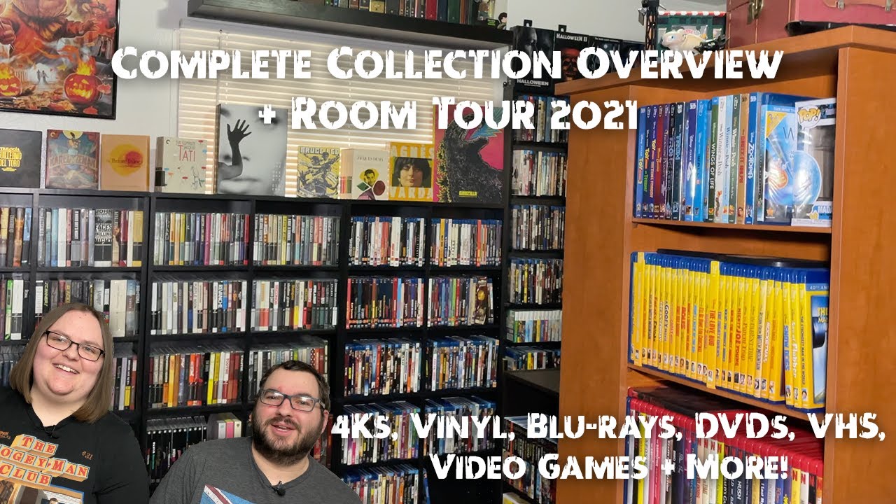 2021 Complete Collection Overview/Room Tour | Blu-rays, DVDs, 4Ks ...