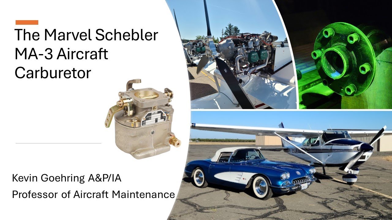 The Marvel Schebler MA-3 Aircraft Carburetor - YouTube