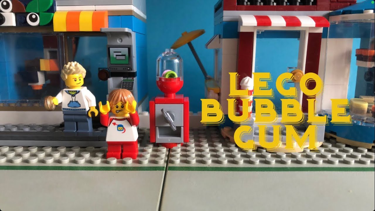 Lego: chewing gum machine - YouTube