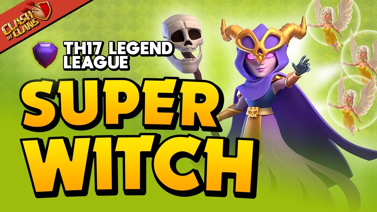 Super Witch Fireball | TH 17 Attack Strategy Legend League | Clash Of ...