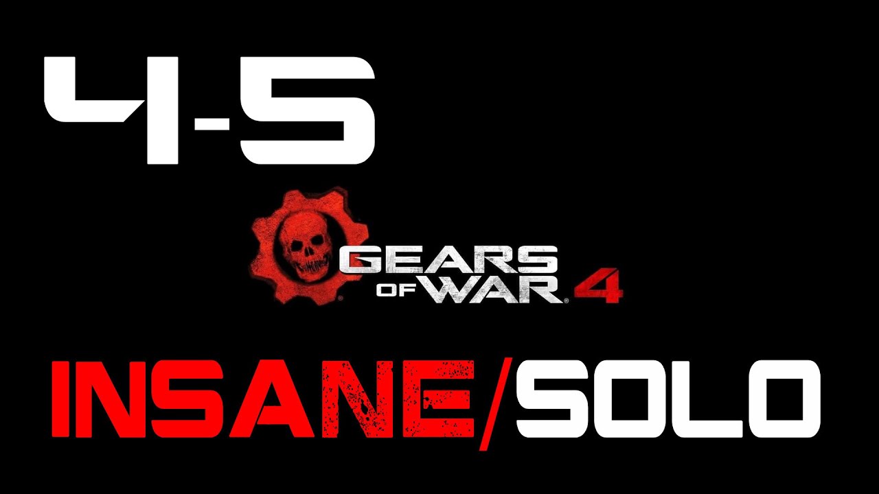 Gears of War 4 (Series X) | Insane Difficulty Guide/Walkthrough | Act 4-5 "Storm Warning" - YouTube