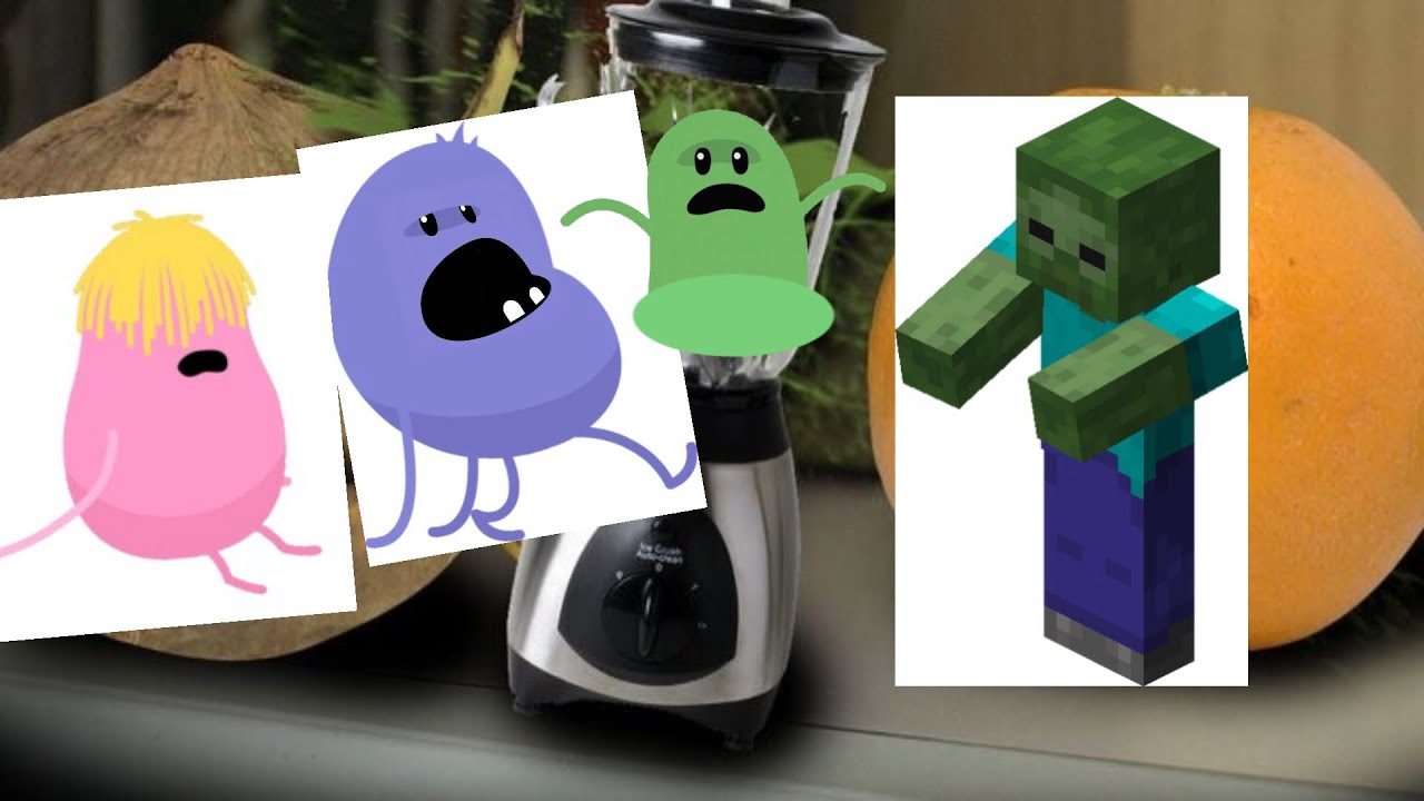 Annoying Orange Minecraft Mobs & Animals: He Will Mob You - YouTube