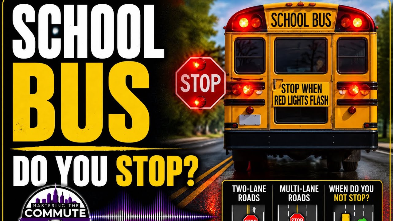 School Bus Stops and Speed Traps - Do You Need to Stop? | Ep. 38 ...