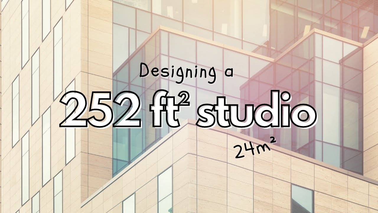 STUDIO DESIGN 252 ft² / 24 m² - YouTube