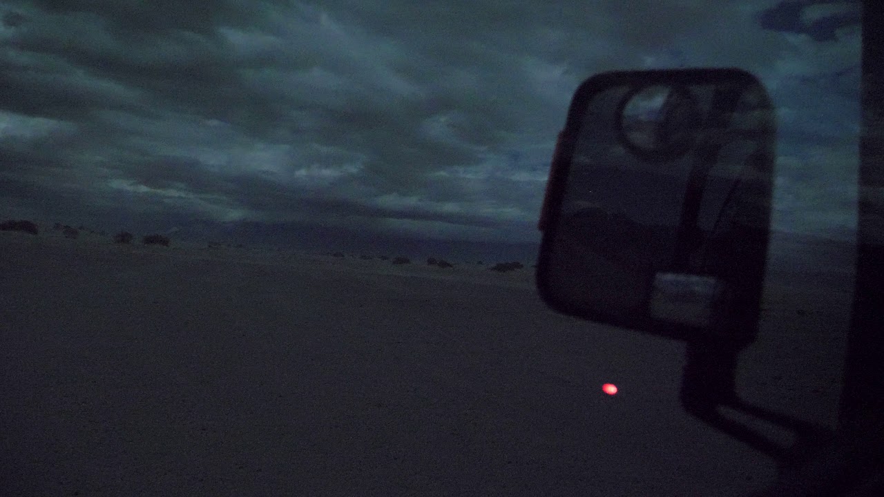 Mojave desert sandstorm Olancha Dunes @ Midnight - YouTube