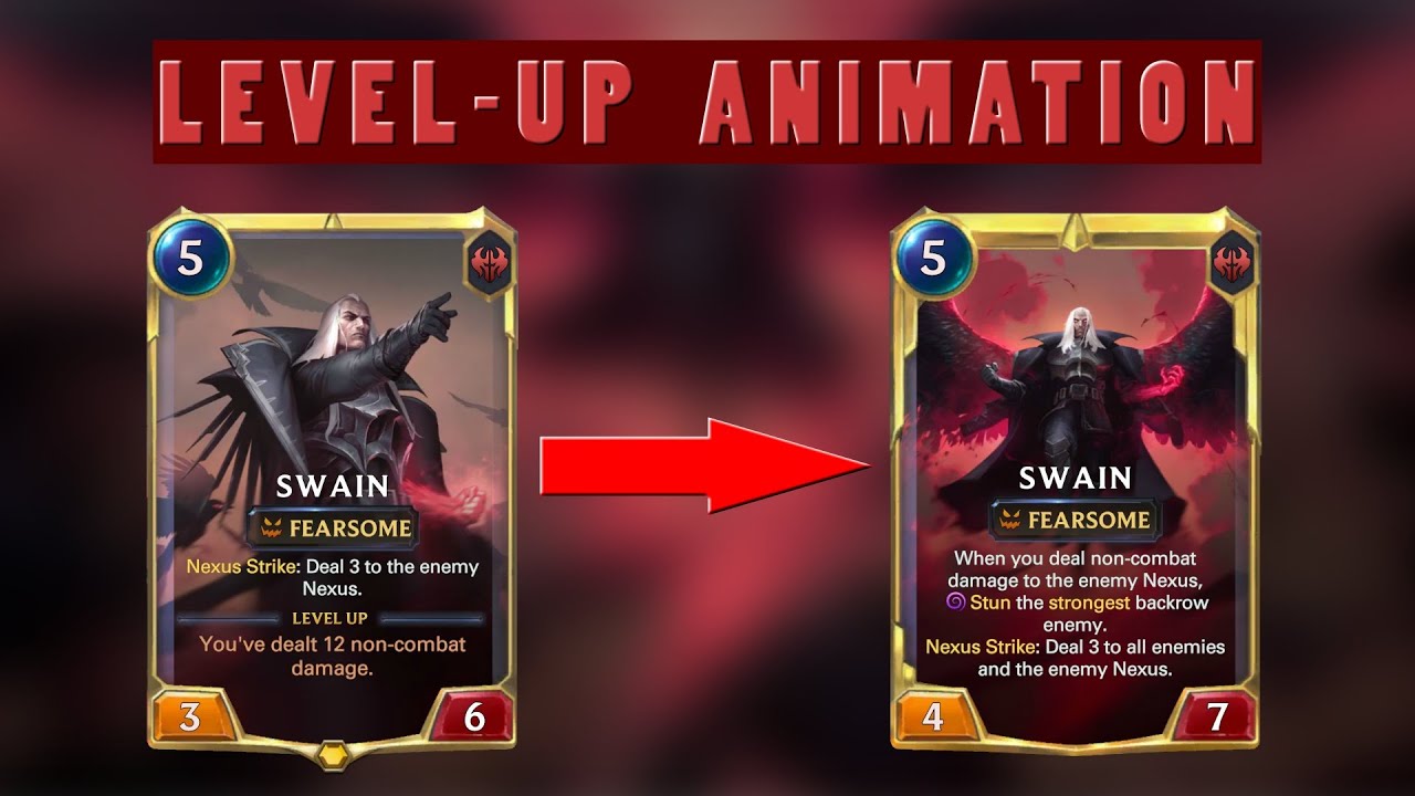 Swain level-up animation | Legends of Runeterra - YouTube