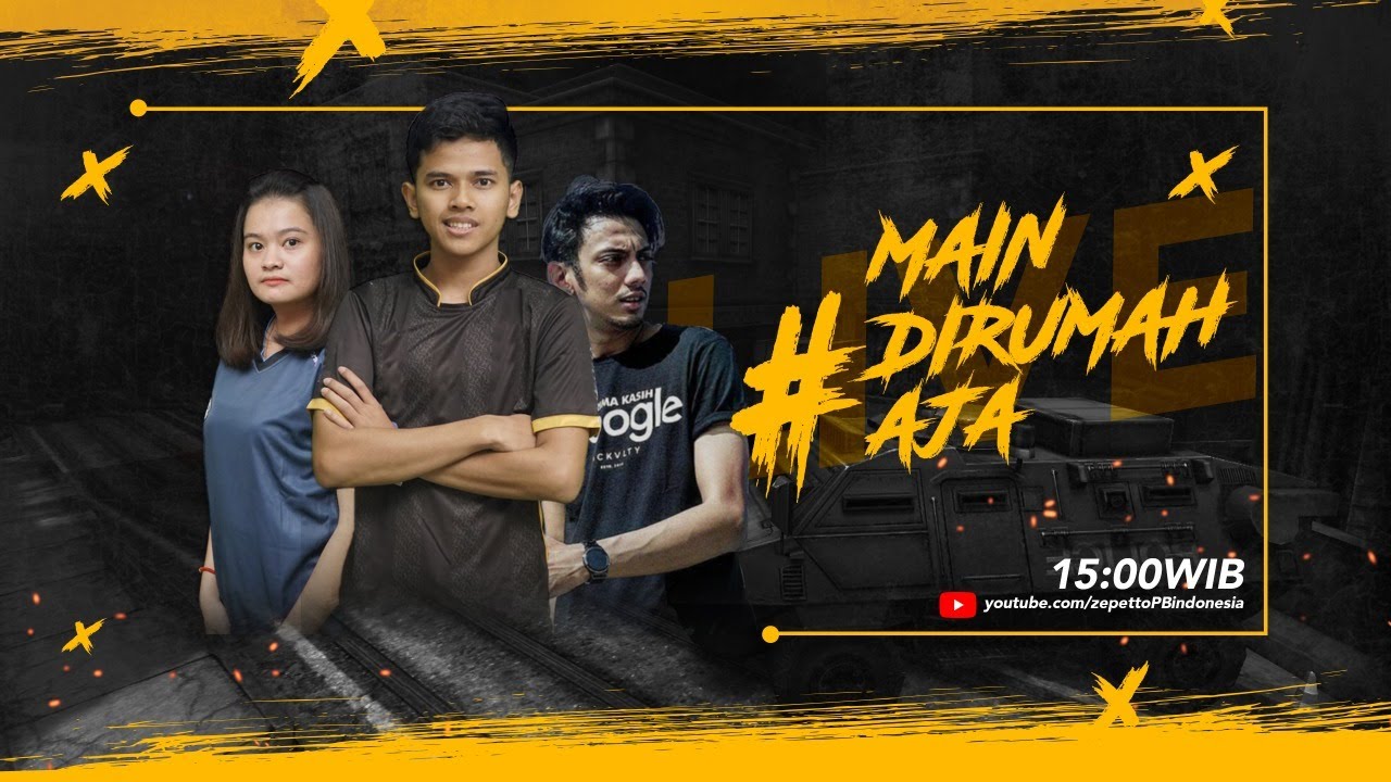 #MAINDIRUMAHAJA bareng Tepe46, Pradipta dan Rdev! - YouTube