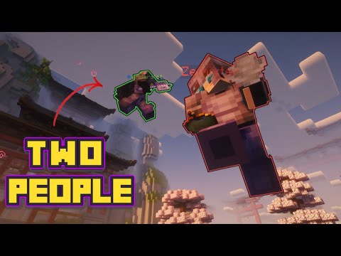 2 people play mace PvP on the same keyboard - YouTube