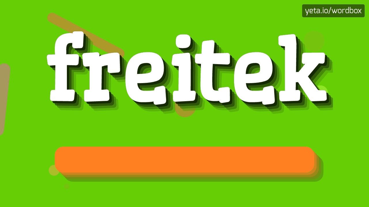 HOW TO SAY FREITEK? #freitek - YouTube