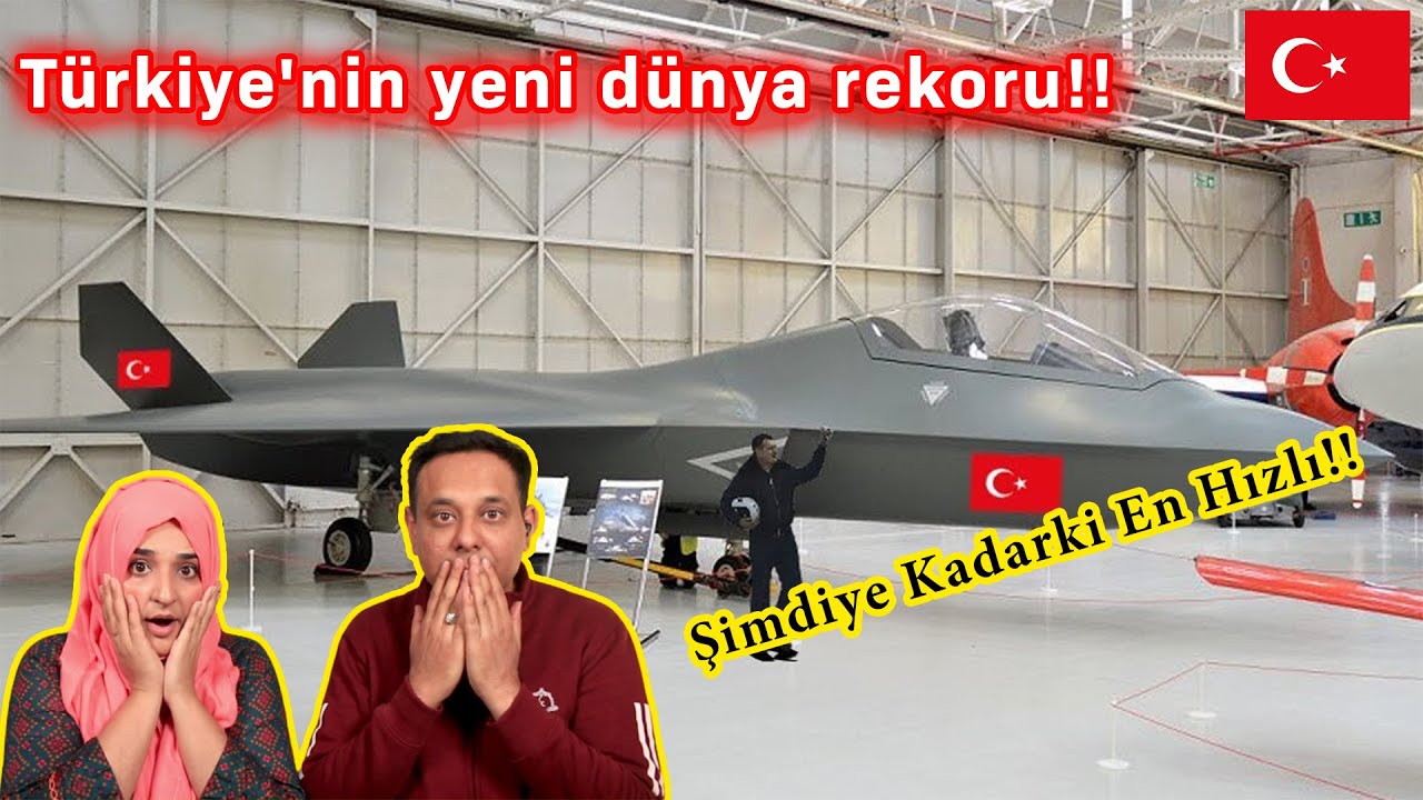 The world record, !! Turkey's launches new jet Fastest Ever ...