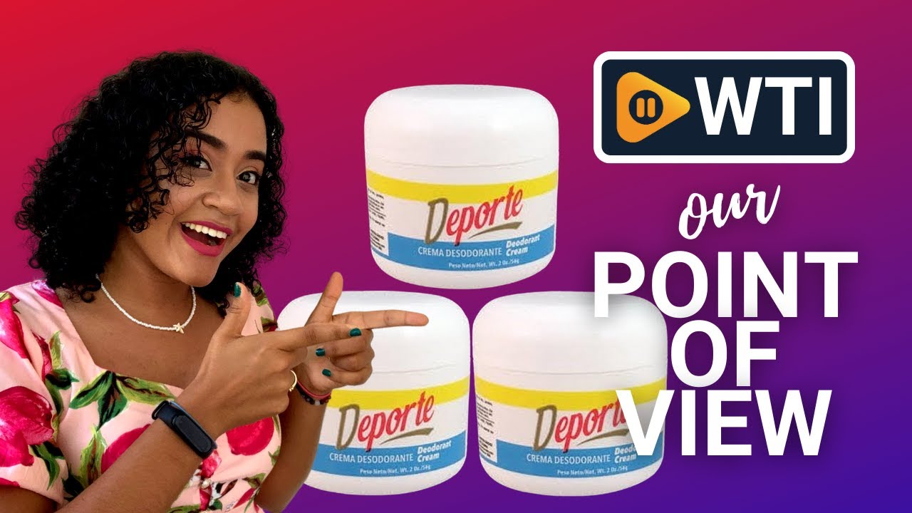 Deporte Crema Desodorante | Our Point Of View - YouTube
