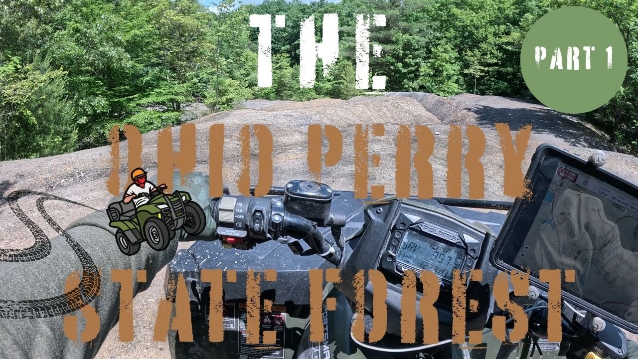 ATV Riding the Perry State Forest - Part 1 - YouTube