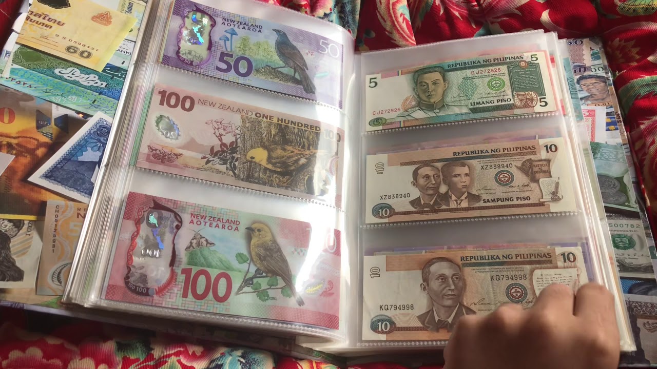 My Banknote Collection！Part1 - YouTube