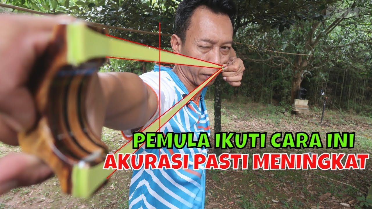 CARA MUDAH MEMBIDIK TARGET DENGAN KATAPEL PART I | DASAR PEMULA # ...