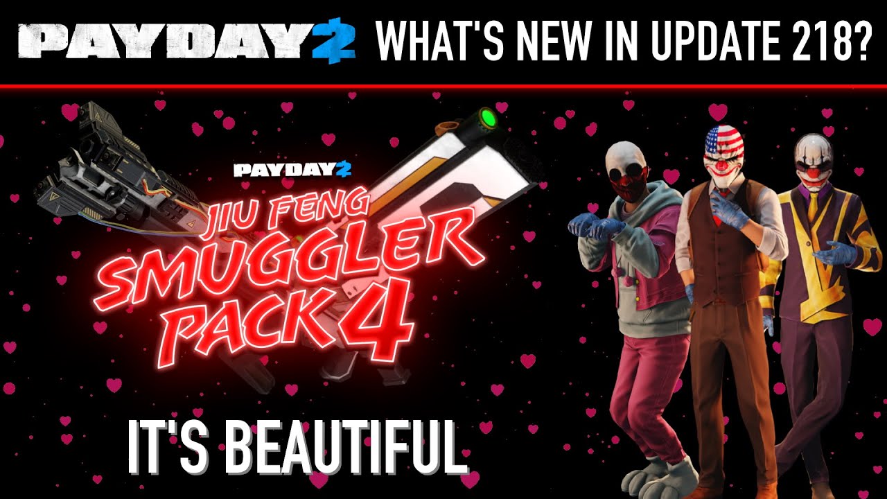 [Payday 2] Update 218 brings NEW GUNS, SUITS and WEAPON VARIANTS ...