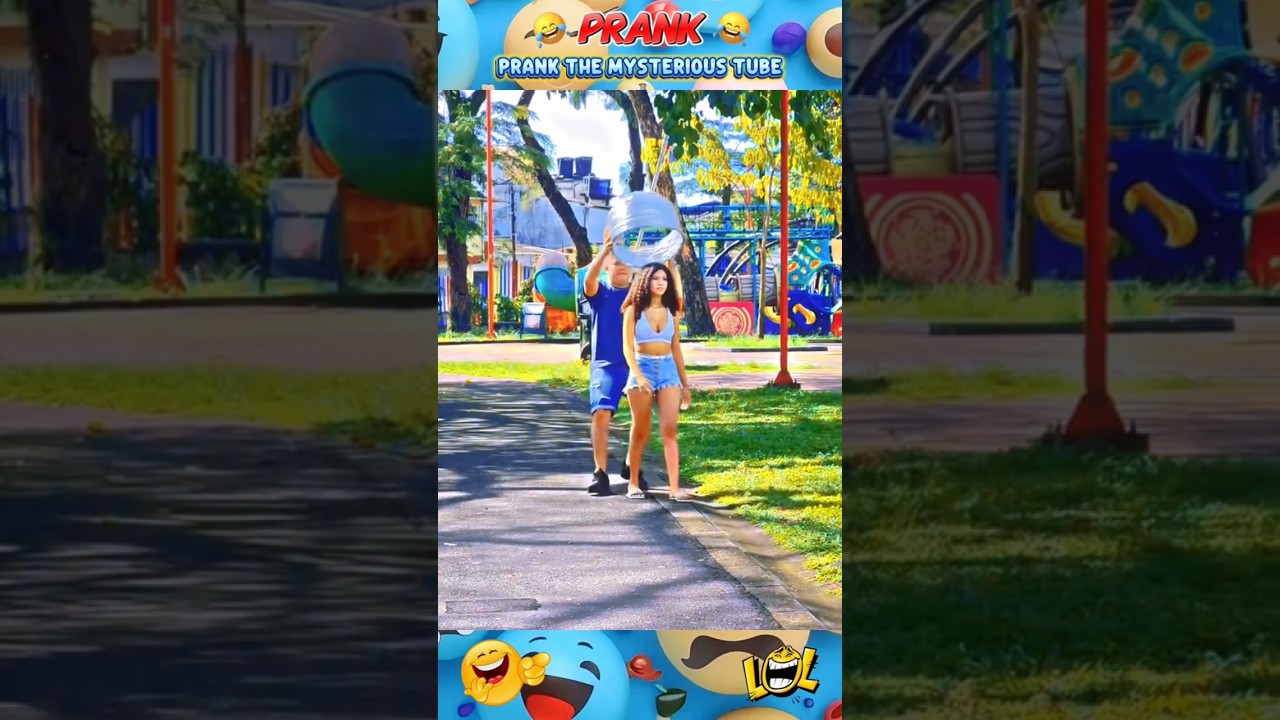 Prank the mysterious tube #pranks #shortvideo #funny #vlog - YouTube