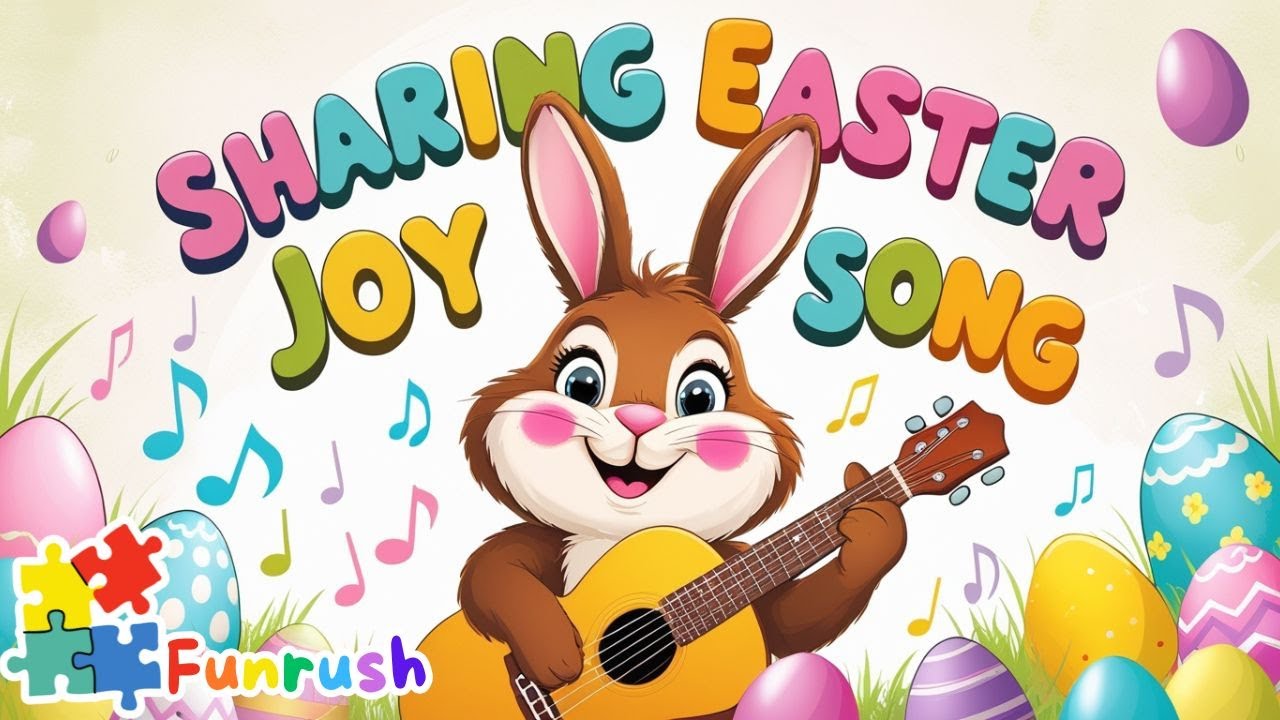 Sharing Easter Joy Song | Easter Kids Songs | Funrush Nursery Rhymes & Kids Songs - YouTube