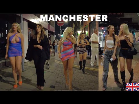 MANCHESTER CITY UK HOT SUMMERS NIGHTLIFE AUGUST