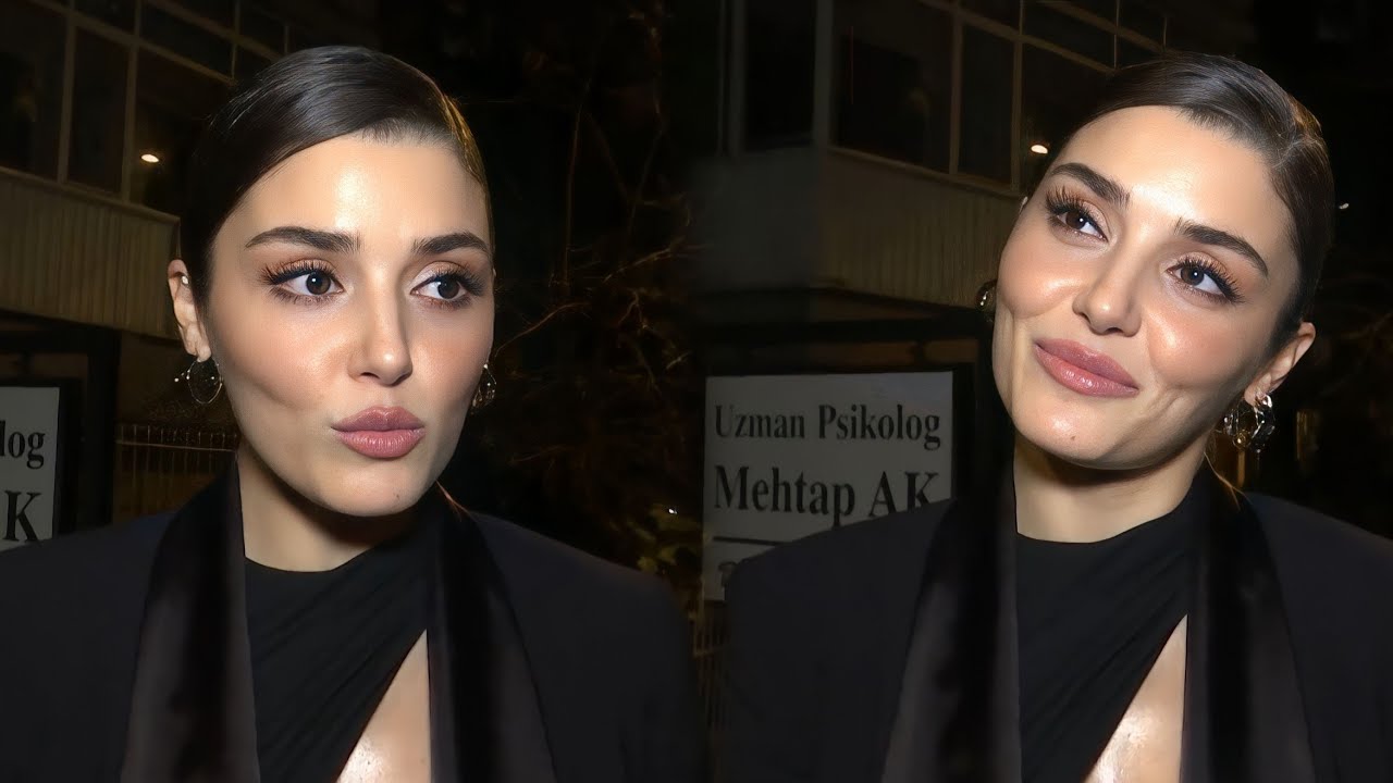 "Everything is going beautifully and perfectly" Hande ercel finally ...