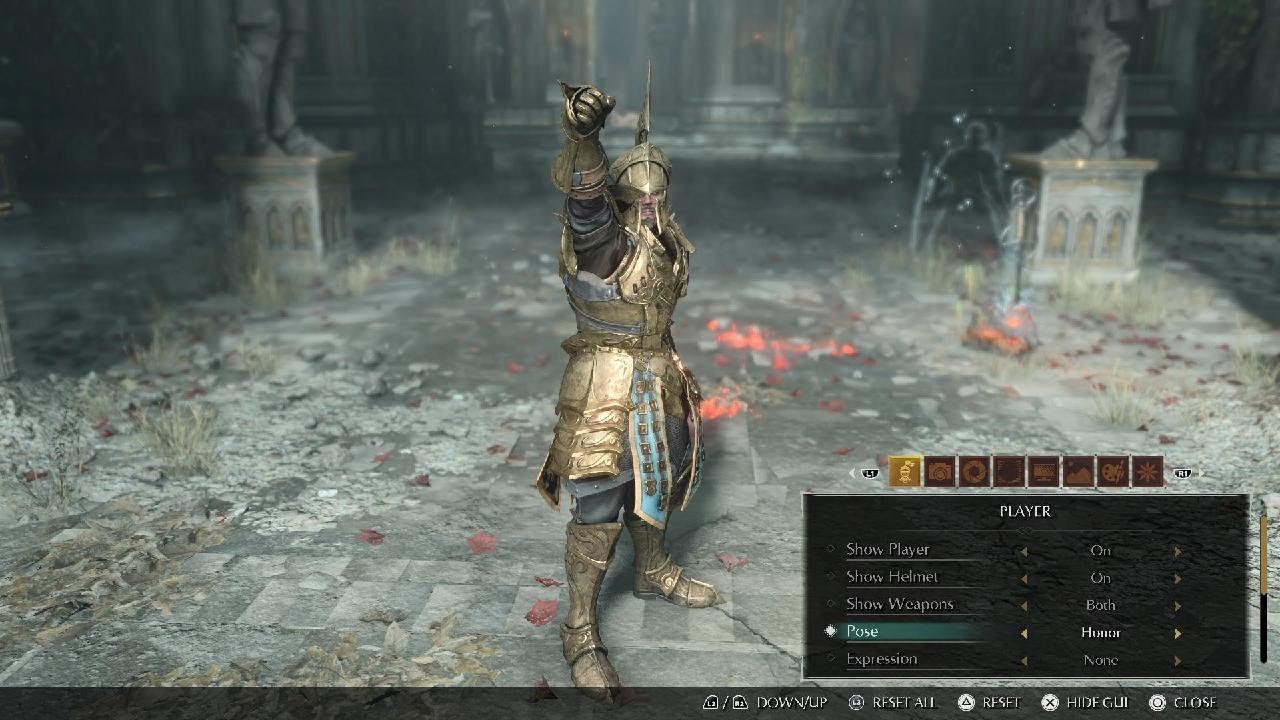 Demon's Souls PS5: Brushwood Armor Set Showcase. Biorr of the Twin ...