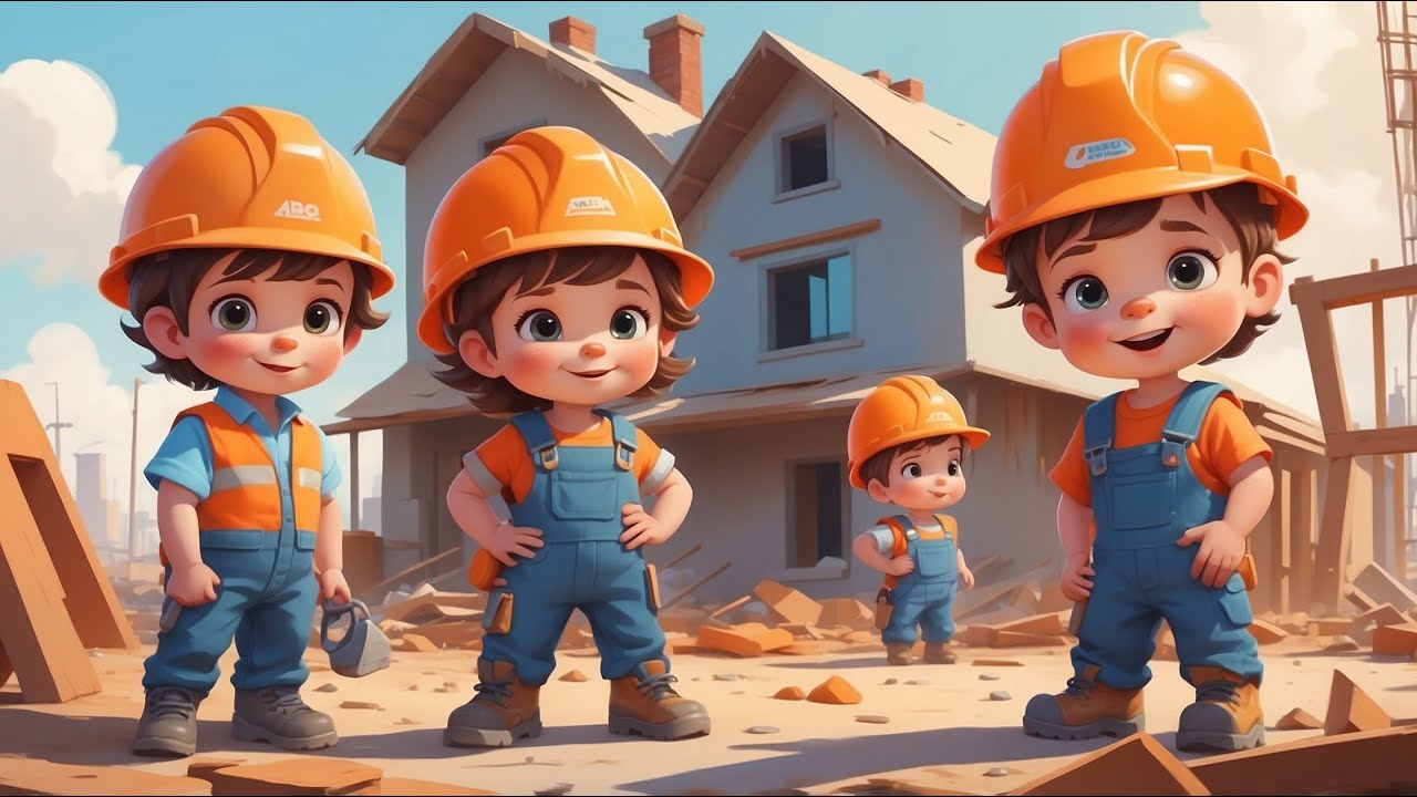 Toddler Songs-Build It Together! (Blue Collar Kids!) - YouTube