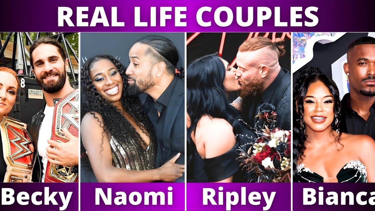 WWE Couples Who Married in Real Life | WWE Couples in 2025 - YouTube