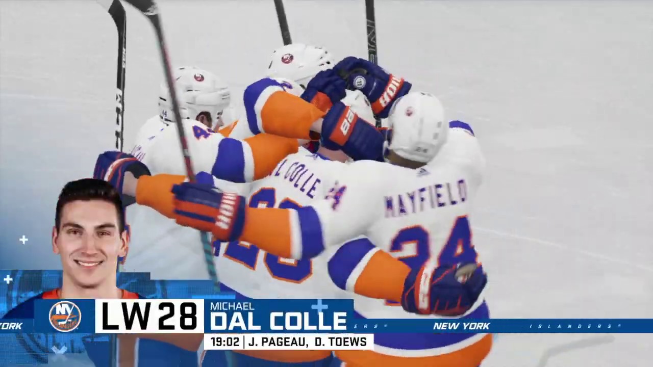 NHL 20 - New York Islanders vs Colorado Avalanche Gameplay - Stanley ...