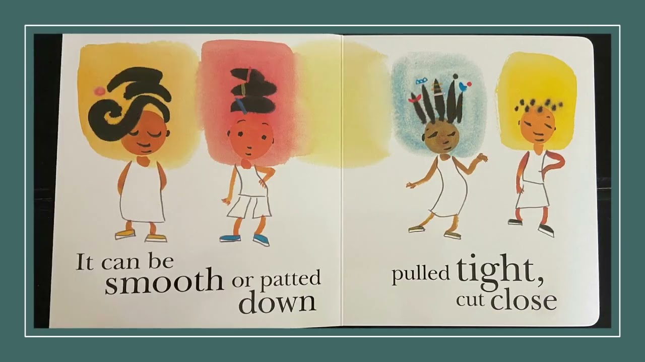 HAPPY TO BE NAPPY written by bell hooks & illustrated by Chris Raschka ...