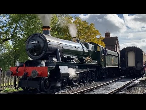 GWR 6959 ‘Modified Hall’ Class | 6989 Wightwick Hall | Bluebell Railway ...
