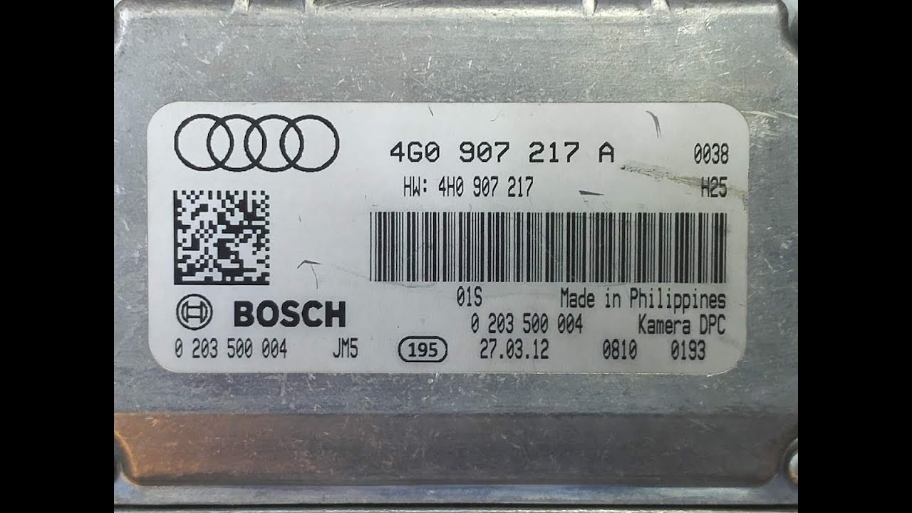 Audi Camera Lane change assist 4G0 907 217A A6, S6 A8, S8 reballing ...