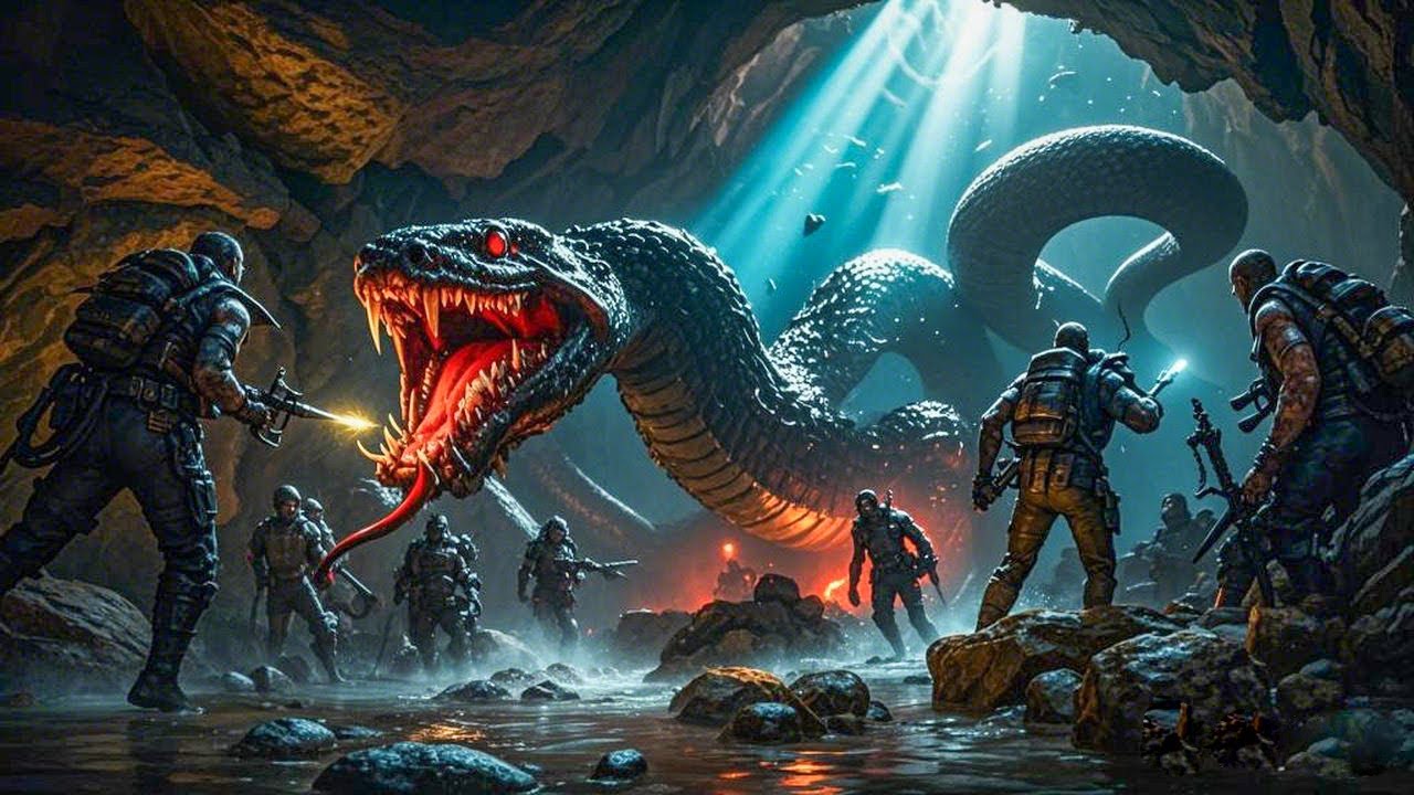 地底惊魂！人类大战巨蟒，却难敌其凶猛！【变异巨蟒 Mutant Python】|驚悚 灾难 |【电影派对】 - YouTube