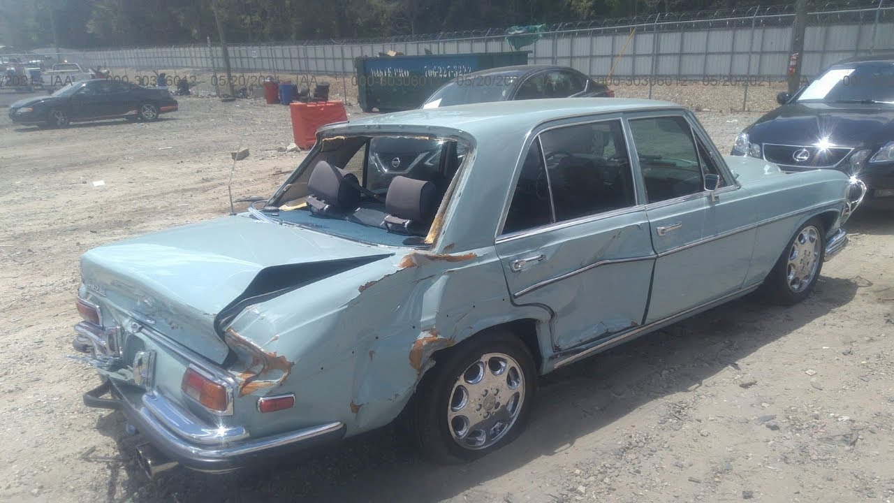 THIS OLD SCHOOL MERCEDES BENZ WORTH SOME MONEY BECUASE IT SOLD CHEAP AT ...
